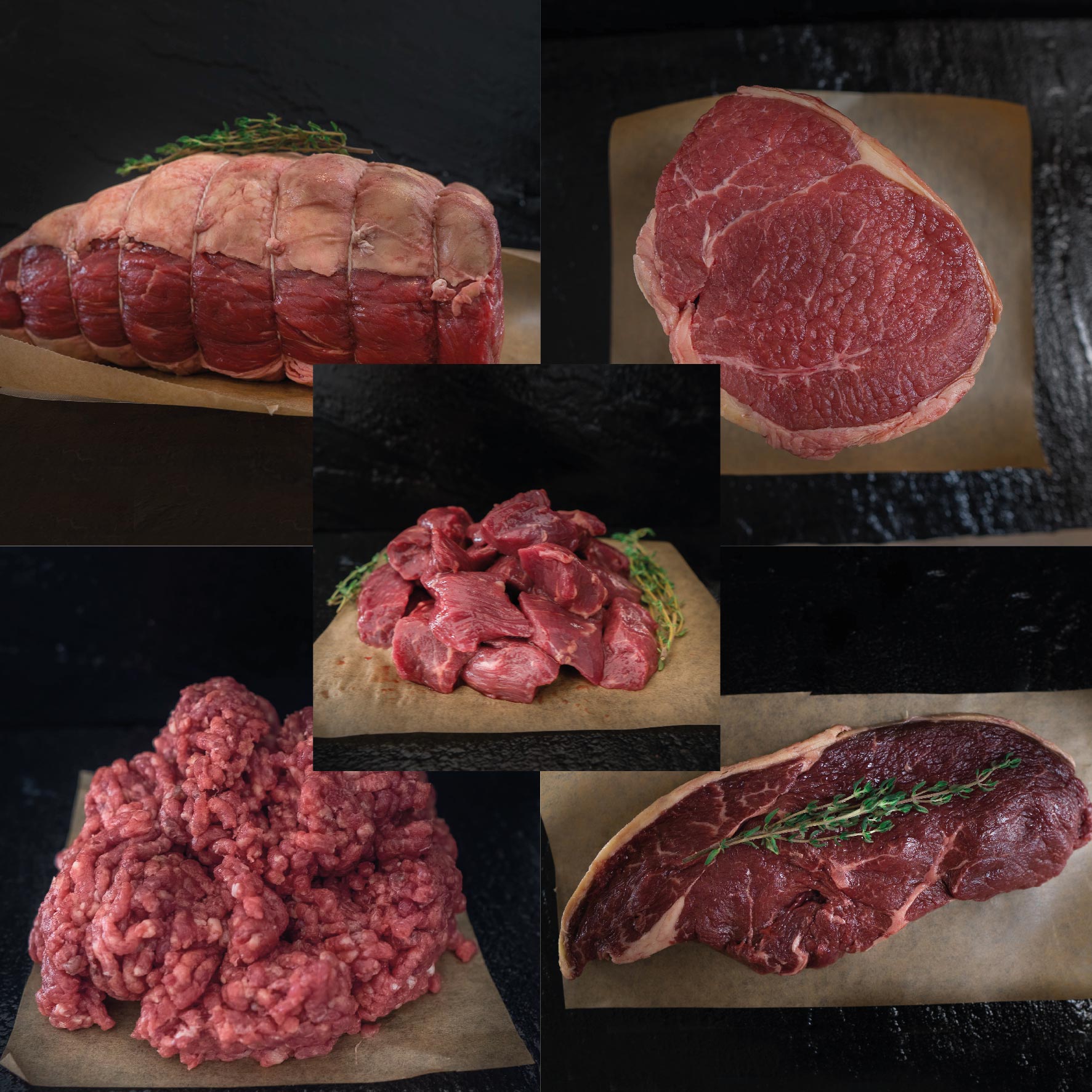 Organic 5kg Beef pack: sold fresh – Brown Cow Organics